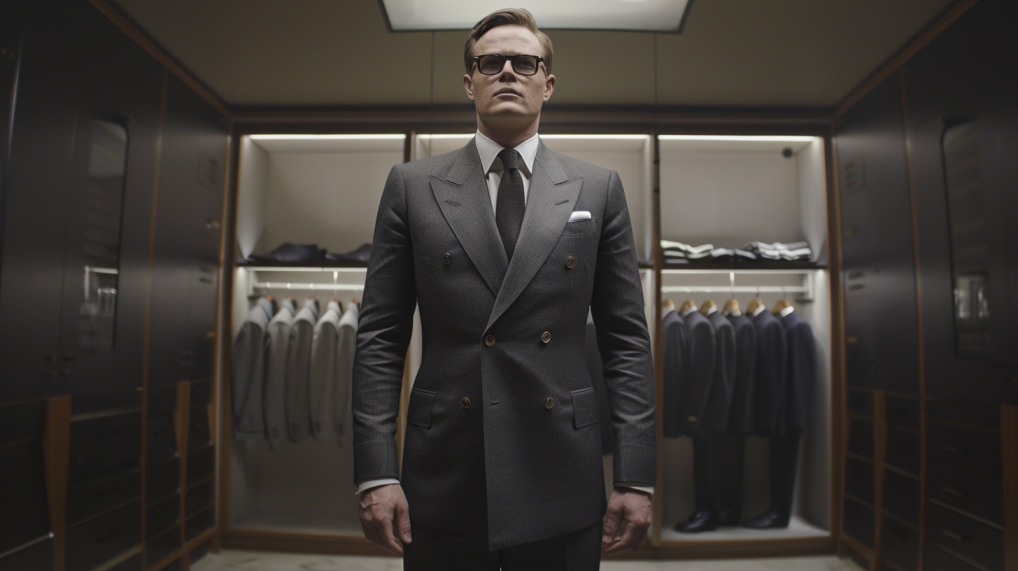 Kingsman® Suit, Double Breasted Suit, The Secret Service Suits Official ...